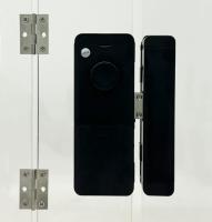 China Tuya 3d Aluminum Door Lock ELA E188 Deadbolt Key Entry Glass Smart Door Lock System For Home Hotel Apartment for sale