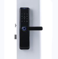China Waterproof WiFi App Smart Door Lock ELA E-515 Biometric Lock Fingerprint Door Handle for sale