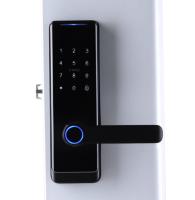 China Smart Key Wifi Intelligent Electronic Security Door Lock Fingerprint Lock With Remote Control App For Residence Office for sale