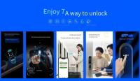 China ELA E-556 Automatic Door Smart Lock Opens By Touch Without Pressing Handle for sale