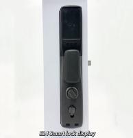 China Tuya App Remote Unlock Wifi Digital Smart Lock Camera Video Intercom Face Fingerprint Smart Lock Palm Vein Card Key Lock for sale