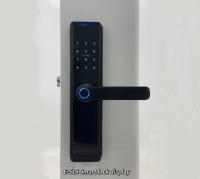 China ELA Door LocksLuxury Style Electric Safety Handle Digital Tuya Ttlock Wifi Fingerprint Door Intelligent Lock for sale