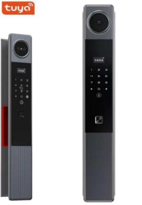 China Tuya WiFi CNC Aluminum alloy Automatic Lock For Home 2 Years Warranty，E-739 for sale