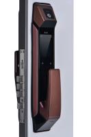 China Card Code Key Fingerprint and smartPhone Unlock Method Smart Hotel Lock Silver Door Thickness 35 to 90mm Secure Access Control System for sale