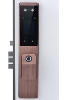 China Card Code Key Fingerprint and smartPhone Unlock Method Smart Hotel Lock Silver Door Thickness 35 to 90mm Secure Access Control System for sale