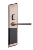 China Cloud Enabled Electronic Door Lock Black Secure Security Solution Suitable for Residential and Business Applications for sale