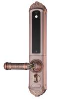 China Silver Smart Hotel Lock Surface Mounted Installation Mortise 70x95mm 62x95mm Durable Secure Access Control Solution for sale