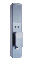 China Silver Smart Hotel Lock Surface Mounted Installation Mortise 70x95mm 62x95mm Durable Secure Access Control Solution for sale