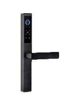 China Pms Fidelio Compatible Smart Hotel Lock Silver Black 300mm X 70mm X 40mm Durable Secure Access Control System for sale