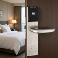 China Factory Direct Supply Competitive Pricing Waterproof SUS304 Stainless Steel Smart Hotel Lock with Card and Key for sale