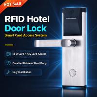 China ELA 5013 HOT SALE Smart Card Access System RFID Hotel Door Lock Durable Stainless Steel Body for sale