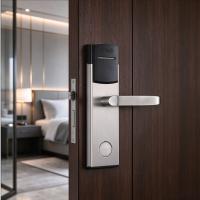 China ENI4846 Certified Waterproof and Rustproof SUS304 Stainless Steel Smart Hotel Lock with Color Customization for sale