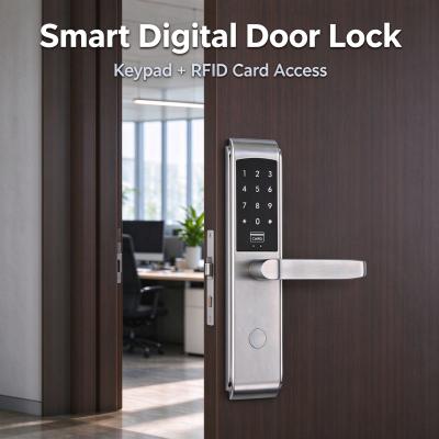China ELA EM05 Smart Digital Door Lock Secure & Durable Stainless Steel Build Easy Installation for sale