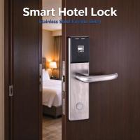 China ELA 6012 Manufacturer Stainless Steel RFID Card Door Lock Keyless Entry for Hotel for sale