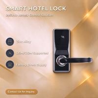 China Hot Sale High Quality Zinc Alloy Material Waterproof and Rustproof Smart Hotel Lock with OEM and ODM Service for sale