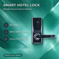 China Zinc Alloy Material with 2 Years Warranty Waterproof and Rustproof Smart Hotel Lock Opera Certified for sale