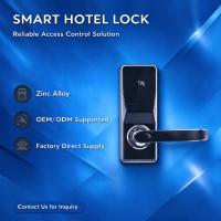 China High Quality Waterproof and Rustproof Zinc Alloy Material with 2 Years Warranty Smart Hotel Lock Opera Certified for sale