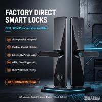 China New Design Aluminum Alloy Home Security Smart Lock Fingerprint Password Tuya App Digital Lock for Entry Wooden Door 551 for sale