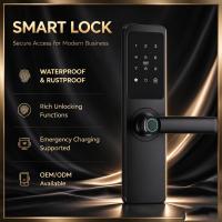 China Hot Sale Premium Grade Manufacturer Aluminum Alloy Digital Security Lock Fingerprint Password Tuya App Remote Smart Lock for House Apartment Door 561 for sale