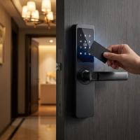 China Durable Manufacturer Factory Direct Supply Aluminum Alloy Home Entry Smart Lock Fingerprint Password Tuya App Keyless Remote Control Lock for House 561 for sale