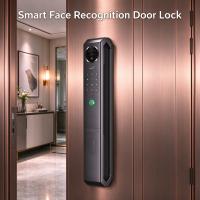 China ELA Reliable Manufacturer Best Price  Face Recognition Fingerprint  Smart Door Lock  for Residential for sale