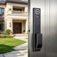 China OEM & ODM Supported Aluminum Alloy Material with Multiple Unlocking Methods Smart Digital Lock for Home Use for sale