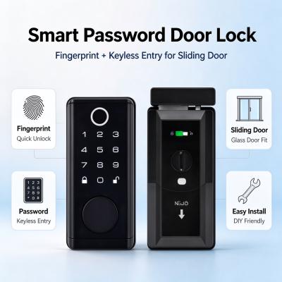 China ELA Factory Direct  Best Price Electronic Password Door Lock Fingerprint for Interior Door for sale