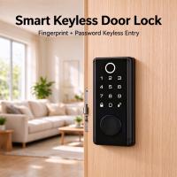 China ELA Hot Sale  Top Rated Smart Fingerprint Digital Door Lock Keyless Entry for Home for sale