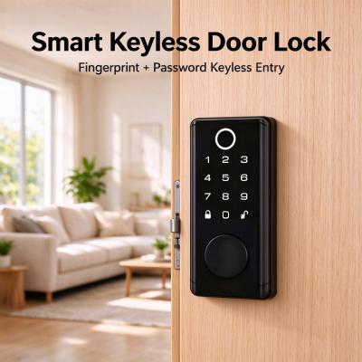 China ELA Hot Sale  Top Rated Smart Fingerprint Digital Door Lock Keyless Entry for Home for sale