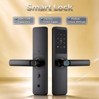 China OEM and ODM SupportedAluminum Alloy Material Smart Digital Lock with 2 Years Warranty for Small Wooden Door for sale
