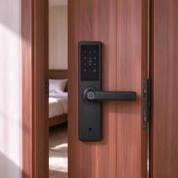 China OEM and ODM SupportedAluminum Alloy Material Smart Digital Lock with 2 Years Warranty for Small Wooden Door for sale