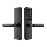China Factory Direct Multi-functional Aluminum Alloy Material Smart Digital Lock with 2 Years Warranty for Small Wooden Door for sale