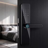 China Hot Sale and Durable Aluminum Alloy Material Smart Digital Lock with 2 Years Warranty for Small Wooden Door for sale