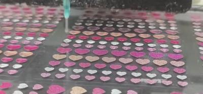 China Sticker Doming Machine with Dynamic Mixing Continuous Stirring and Glue Heating for Two Component Adhesive Application for sale