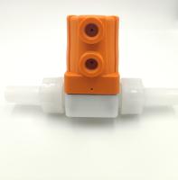China Plastic Pneumatic Diaphragm Valves EPDM PTFE PN 6 Pressure Level for sale