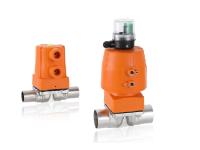 China Silver Stainless Steel Sanitary Diaphragm Valve Clamp Connection for sale
