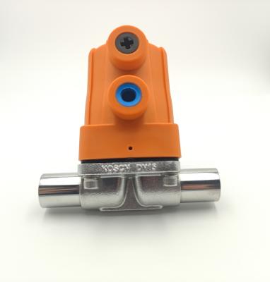China ODM High Flow Metal Diaphragm Valves Welding Low Pressure Drop for sale