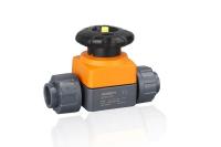 China FPM PTFE Manual Diaphragm Valve Multifunctional CPVC Plastic Valve for sale