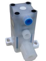 China PFA Pneumatic Diaphragm Operated Control Valve UNF Threaded Flare for sale
