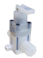 China Chemical Diaphragm Valve Types Control Valve PFA For Industrial for sale