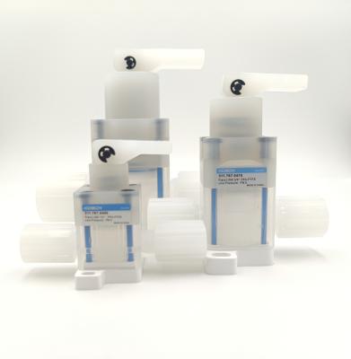 China Custom PFA Valve Pneumatic Control Diaphragm Valve Zero Leakage ISO for sale