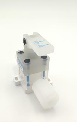 China Manual Actuator PFA Valve EPDM / FKM Diaphragm Flow Control Valve for sale