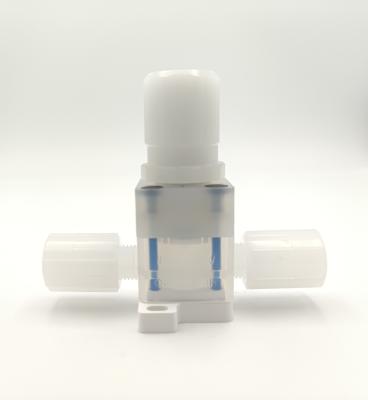China Plastic PFA Valve Zero Leakage PVDF PTFE Diaphragm Control Valve for sale