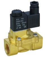 China Compressed Air Pilot Diaphragm Medium Pressure Valve Low Power 1/8＂ ～ 1＂ for sale