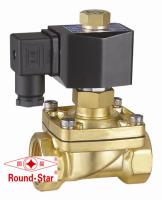 China Brass Normally Open Water Solenoid Valve 2 Way Low Voltage For Hydraulic System for sale