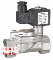 China 2 Way Low Voltage Solenoid Water Valve Stainless Steel 3 Inch Pilot Operated for sale