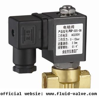 China 1/4 inch Mini Direct Acting Electric Solenoid Water Valve Normally Closed for sale