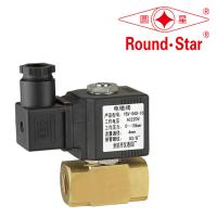 China brass miniature solenoid valve pilot operated normally closed NC ac220v 230v for sale