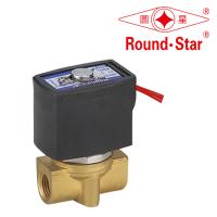 China RSSM brass miniature solenoid valve direct acting normally closed NC 1 / 8 