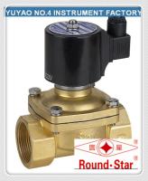 China 3/8＂Low Pressure Diesel Fuel Solenoid Valve , Solenoid Valve Gas Semi Direct Acting for sale